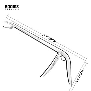Booms Fishing R01 Fish Hook Remover Extract Hooks Safely 11-1/2 inches