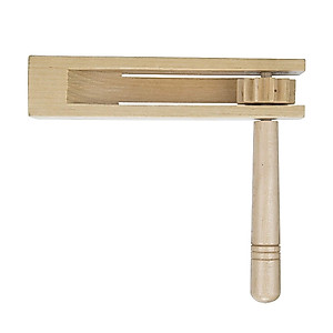 Wooden Spinning Rattle Ratchet Noise Maker Traditional Matraca Toy for Graduation, Foot Ball Games, Party Favors and Sporting Events