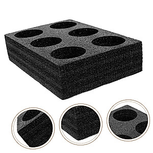 Anneome Milk Tea Cup Holder Coffee Mugs to Go Coffee Holder Milk Tea Carrier Tv Room Drink Tray Takeout Cup Holder Drink Holder Drinks Couch Epe Disposable Takeaway Cup re-usable