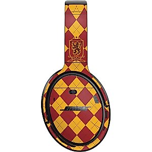 Skinit Decal Audio Skin Compatible with Bose QuietComfort 35 Headphones - Officially Licensed Warner Bros Gryffindor Crest Design