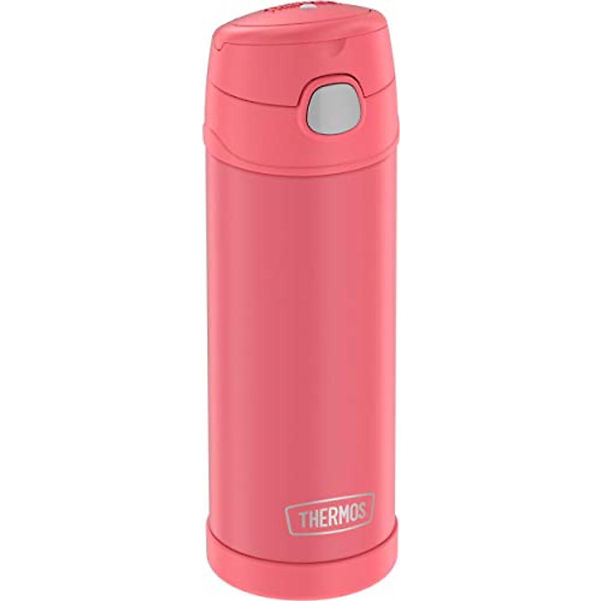 THERMOS FUNTAINER 16 Ounce Stainless Steel Bottle, Coral