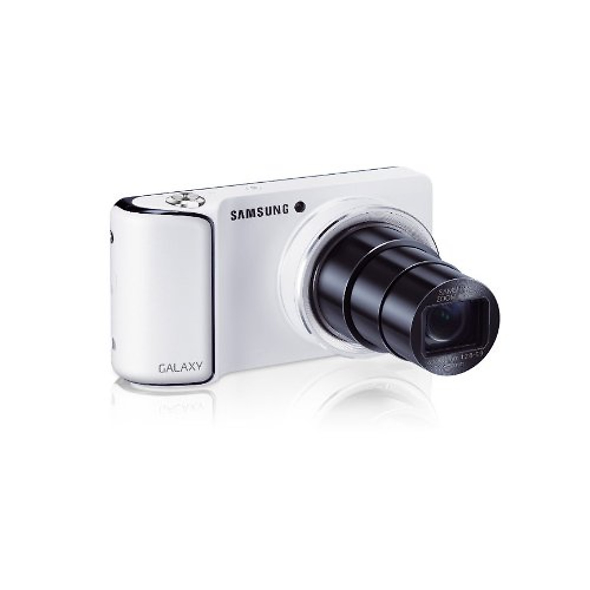 Factory Unlocked Samsung Galaxy Camera EK-GC100 8GB White, Android OS, v4.1 (Jelly Bean) 3G Unlocked HSDPA 850 / 900 / 1900 / 2100 (International Version - No Warranty)