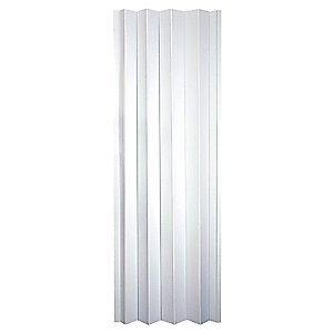 LTL Home Products Homestyle HSP3680FW Plaza Interior Accordion Folding Door, 36" x 80", Frost White