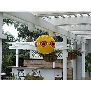 Bird B Gone MMSEB Balloon Bird Repellant, 20" D, Bright Yellow