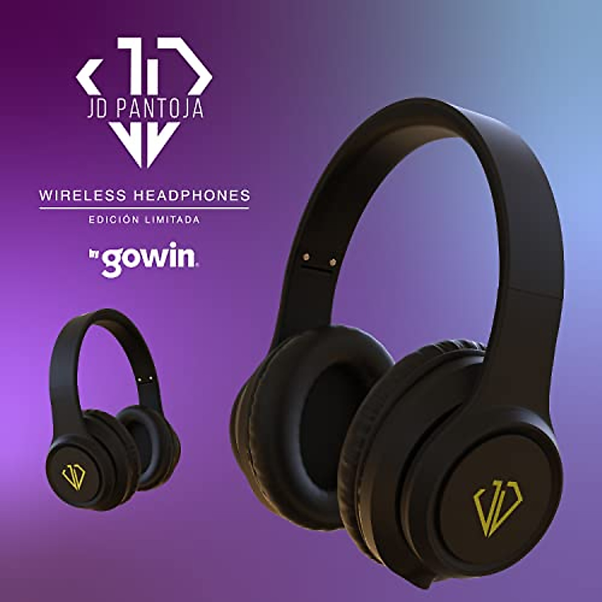 GOWIN JD Pantoja Headphones Bluetooth (Black/Green)