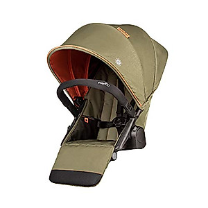 Evenflo Pivot Xplore Stroller Wagon Second Seat, Gypsy Olive Green