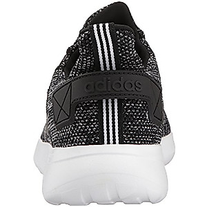 adidas Men's Lite Racer BYD Running Shoe, Black/White/Black, 8.5 M US