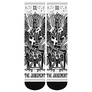 Tarot Card Judgement Socks for Women Socks for Men Crew Socks for Boys Mid Socks for Girls Stocking Stuffers for Teens Casual Athletic Sport Dress Socks