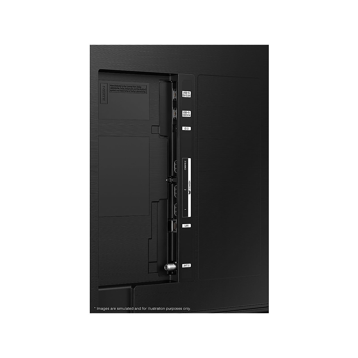 SAMSUNG 75-Inch Class CU8000 Series 4K Crystal UHD Smart TV with Dolby (UN75CU8000DXZA)