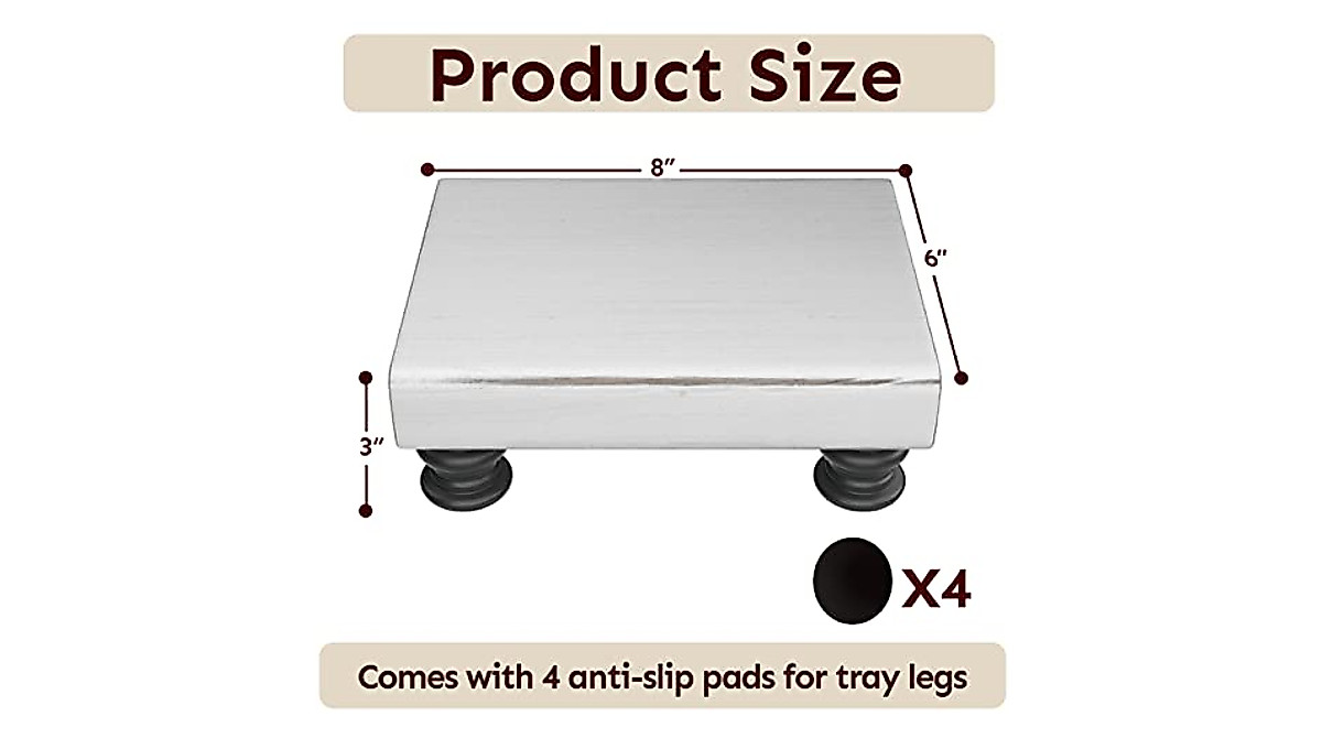 FANGSUN Wooden Hat Rack & Riser for Stylish Decor