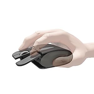 elasto Ergonomic Bluetooth Wireless Mouse M4 Set – Helps with Carpal Tunnel, Arthritis, Finger & Wrist Pain, Adjustable DPI – Light Click (Wireless)