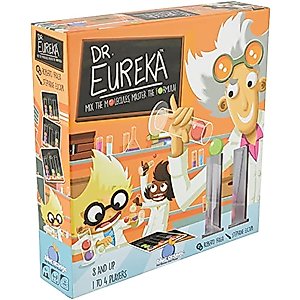 Blue Orange Dr. Eureka Speed Logic Puzzle Dexterity Game Games - 1-4 Players for Ages 8+