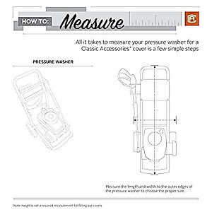 Classic Accessories Pressure Washer Cover