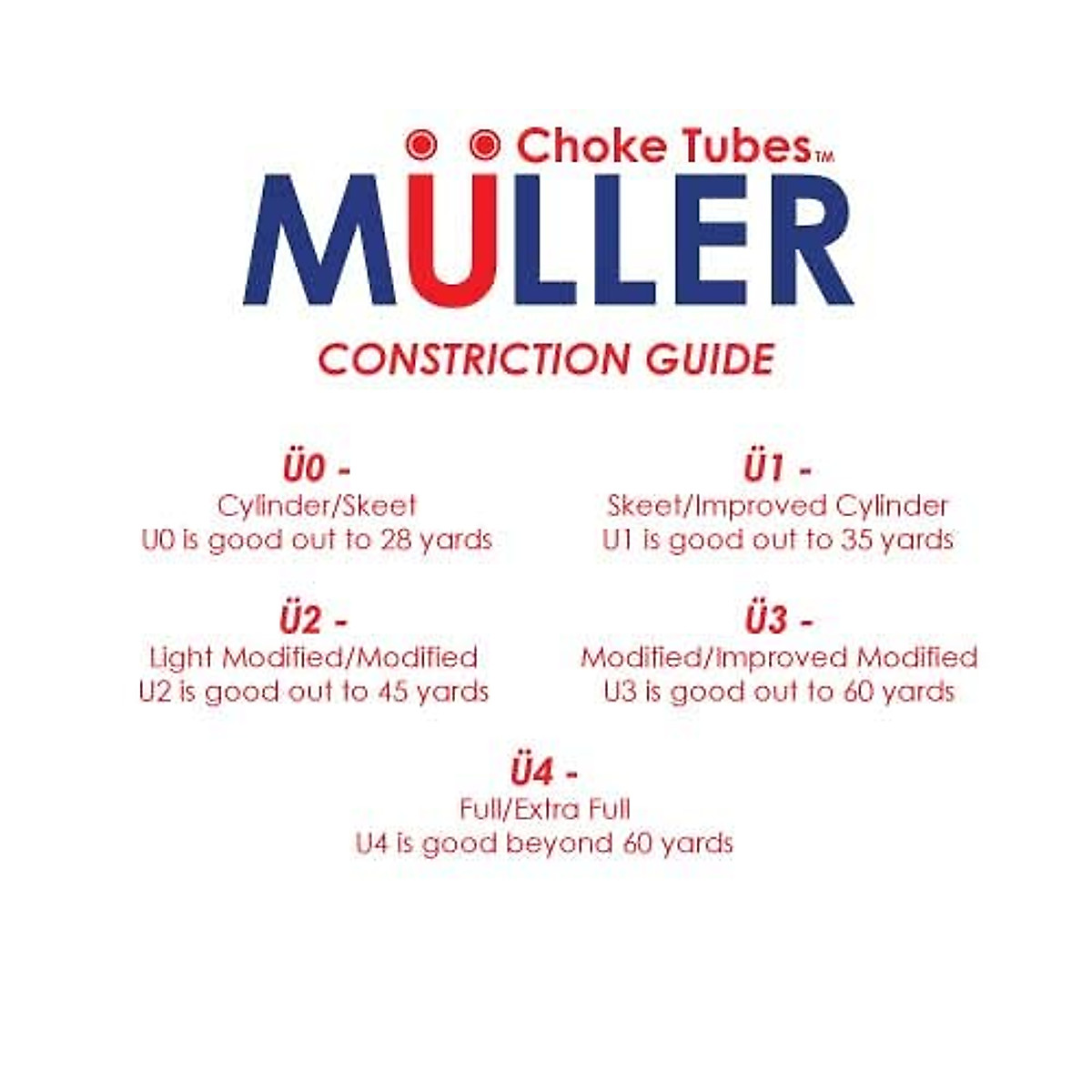 Muller Choke Tubes [INV DS 12 Gauge Featherlite Competition Choke Tube Used for Browning 725 & A5 INVECTOR DS (U0)