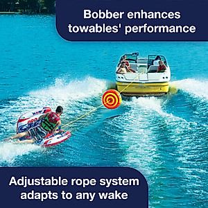 WOW Sports - Ski Tow Rope - 4K Tow Turbo - Works for Boating, Skiing, & Wakeboarding