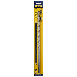 Irwin Tools 5026016 Slow Spiral Flute Rotary Drill Bit for Masonry, 1/2" x 13"