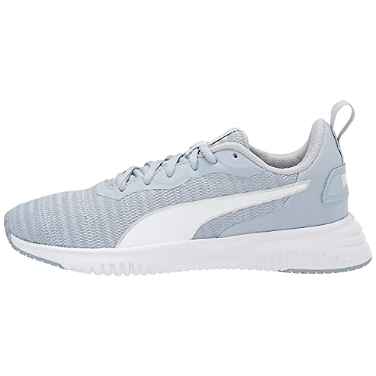 Puma Women's Flyer Flex Running Shoe, Blue Fog-Metallic Silver, 6.5
