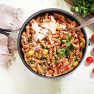 G4Free 18pcs Camping Cookware Mess Kit Non-Stick Lightweight Pots Pan Set with Stainless Steel Cups Plates Forks Knives Spoons for Camping Backpacking Outdoor Cooking and Picnic (Grey, 21PCS)