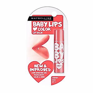 Maybelline Baby Lips Color SPF 16 Lip Balm 4.5g (Cherry Kiss)
