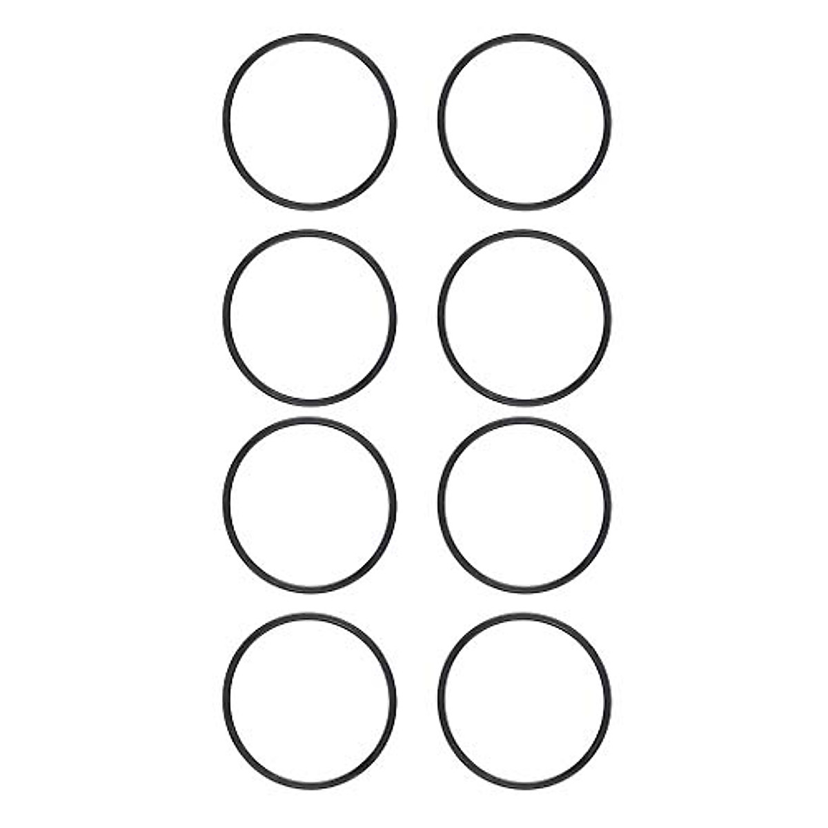 (8-Pack) Salt Cell O-Ring Compatible with Hayward GLX-Cell-Union Buna-N for Turbo Cell Salt Chlorination Cell Union - Aftermarket T-Cell Union O-Rings