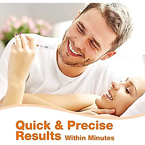 Premom Pregnancy Test Strips- 30 Pack Early Detection Pregnancy Test Kit Powered by Premom Ovulation Predictor iOS and Android APP