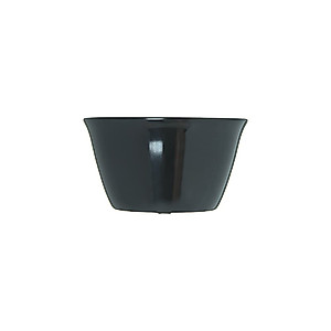 Carlisle 4354003 Dallas Ware 8 Oz. Black Bouillon Cup - 24 / CS