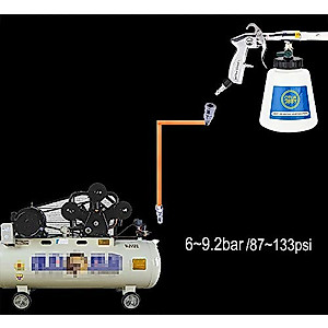 CPROSP Tornado Car Washer, Car High Pressure Interior Cleaner, Turbo High Pressure Car Cleaning Gun