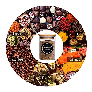5.7 OZ Spice Jars,16 Pack Glass Spice Jars with Labels and Chalk,Seasoning Containers for Spice,Sugar,Salt,Coffee,Tea
