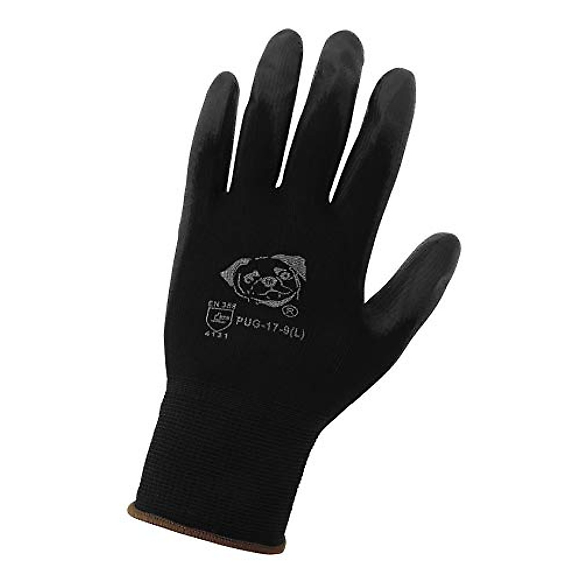 Global Glove Safety Work Gloves work gloves, Black, Large Pack of 144 US
