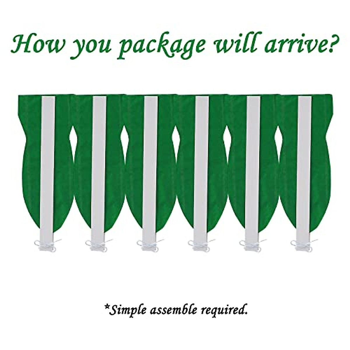 Dark Green Hanging Tissue Paper Fans Party Decoration Set for Birthday, Anniversary,Party Accessories for Juneteenth, Christmas, St. Patrick's Day, Wholesale Decorative Paper Fans, 6 Pack