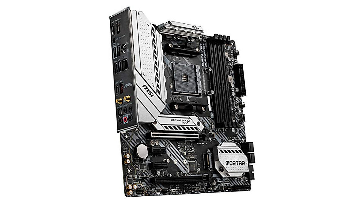 MSI B550M Mortar WiFi Gaming Motherboard: AMD AM4, PCIe 4.0