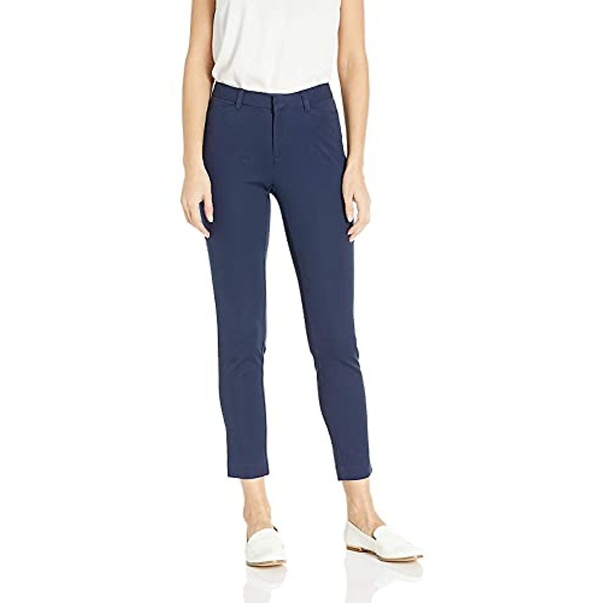 Amazon Essentials Women's Skinny Ankle Pant, Navy, 0