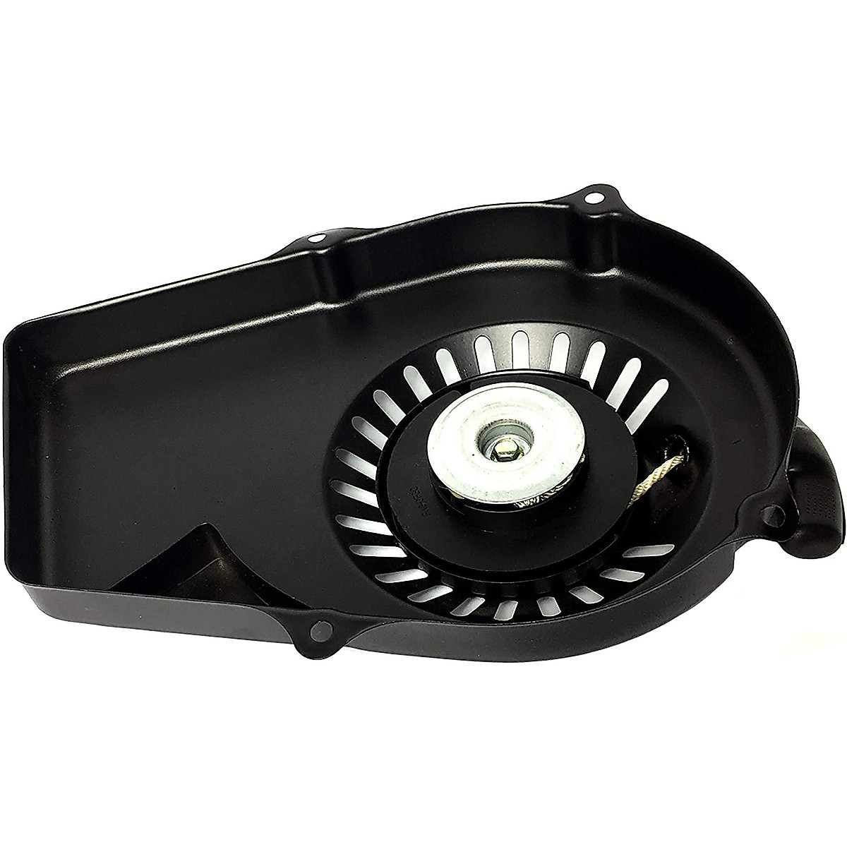 POWER PRODUCTS Recoil Starter for Harbor Tail Gator 63025 63024 & Storm CAT 63CC 2HP 800 900W 60338 66619 69381 for Pulsar PG1202S & 2HP 2-Stroke 64CC Gas Generator with Handle & Rope Replacement