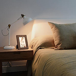 RPJC 3.5x5 inch Picture Frame Made of Solid Wood High Definition Glass for Table Top Display and Wall Mounting Photo Frame