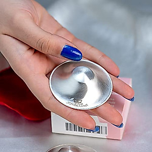 The Original Silver Nursing Cups, Nipple Shields for Nursing Newborn, Nipple Protector for Breastfeeding, Nipple Covers Breastfeeding, No Need Nipple Cream, Newborn Essentials Must Haves