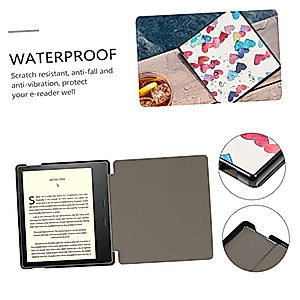 UKCOCO Ebook Case Ereaders Ebook Reader Case for E- Ultra-Thin Protective E-Reader Protective Case Pattern Protective Case Automatic Imitation Leather E- Reader Case
