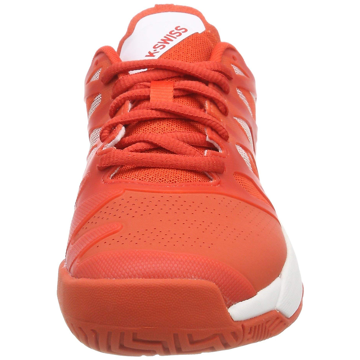 K-Swiss Performance Women's Tennis Shoes, Red Fiesta White 01, 37