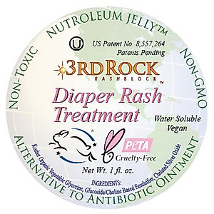 Soothing Natural and Organic Baby Diaper Skin Treatment and Protection - 3 Pack / Silver Gel Rash Block, Soothing Zinc Cream and Non Petroleum Jelly Protectant