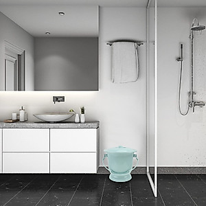 Hemoton 1pc Children's Potty Cars Waste Container Baby Potty Chair Bidet Portable Bed Pan for Women Bathroom Chamber Bucket Bedside Potties Folding Plastic Camping Elderly Bathroom Bucket