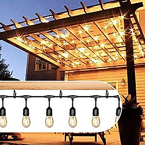 BEHENO 20 PCS Q-Hanger, Screw Hooks for Outdoor String Lights, Safety Buckle Design, Easy Release