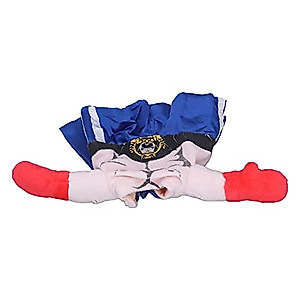 Tnfeeon Dog Clothes Dog Costume Halloween Costumes Pet Halloween Costume Warm Pet Costume Soft Plush Funny Clothing Cat Dog Boxing Suit for Party Daily