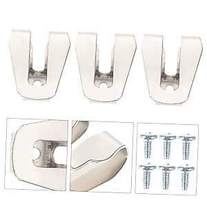 VILLCASE 50 Pcs Belt Hook Clip Leash Clip Belt Clips Tool Clip Power Tool Hook Holster Belt Clip Key Hooks for Keychain Spring Buckle Clip Hooks Drill Belt Buckle Jacket Spring Clip