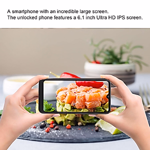 Zunate I13pro 4G Unlocked Phone for Android 11, 6.1 Inch HD Display Phone with Sensing Navigation System, Dual SIM 4GB 64GB ROM 8MP 16MP 4000mAh Battery Unlocked Mobile