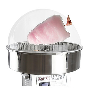 ANFIRE 24" Dome Bubble Shield Plastic Cover designed specifically for Commercial Professional Cotton Candy Machine maker AN2