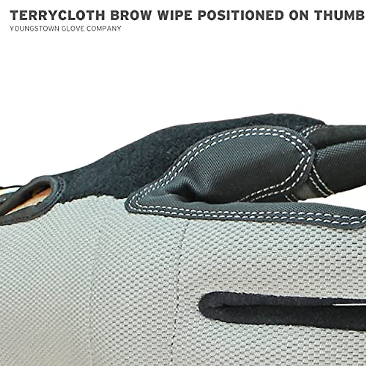 Youngstown Glove Company mens Kevlar Gloves, Gray, Large US