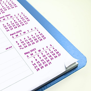 Brownline 2023 Essential Monthly Planner, 14 Months, December 2022 to January 2024, Twin-Wire Binding, 8.875" x 7.125", Mountain Green (CB1200G.03-23)