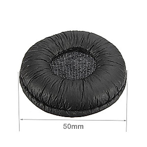 Replacement Earpad Cushion for Sennheiser PX100 PX100-II PX200 PX200-II PXC150 PXC200 PXC250 PXC300 PC35 PC36 PMC150 PMC200 PMC250 PMX100 PMX200 PX60 PX80 PC130 PC131 ATH-ES3 ATH-ES5 ATH-FW3 ATH-VM55