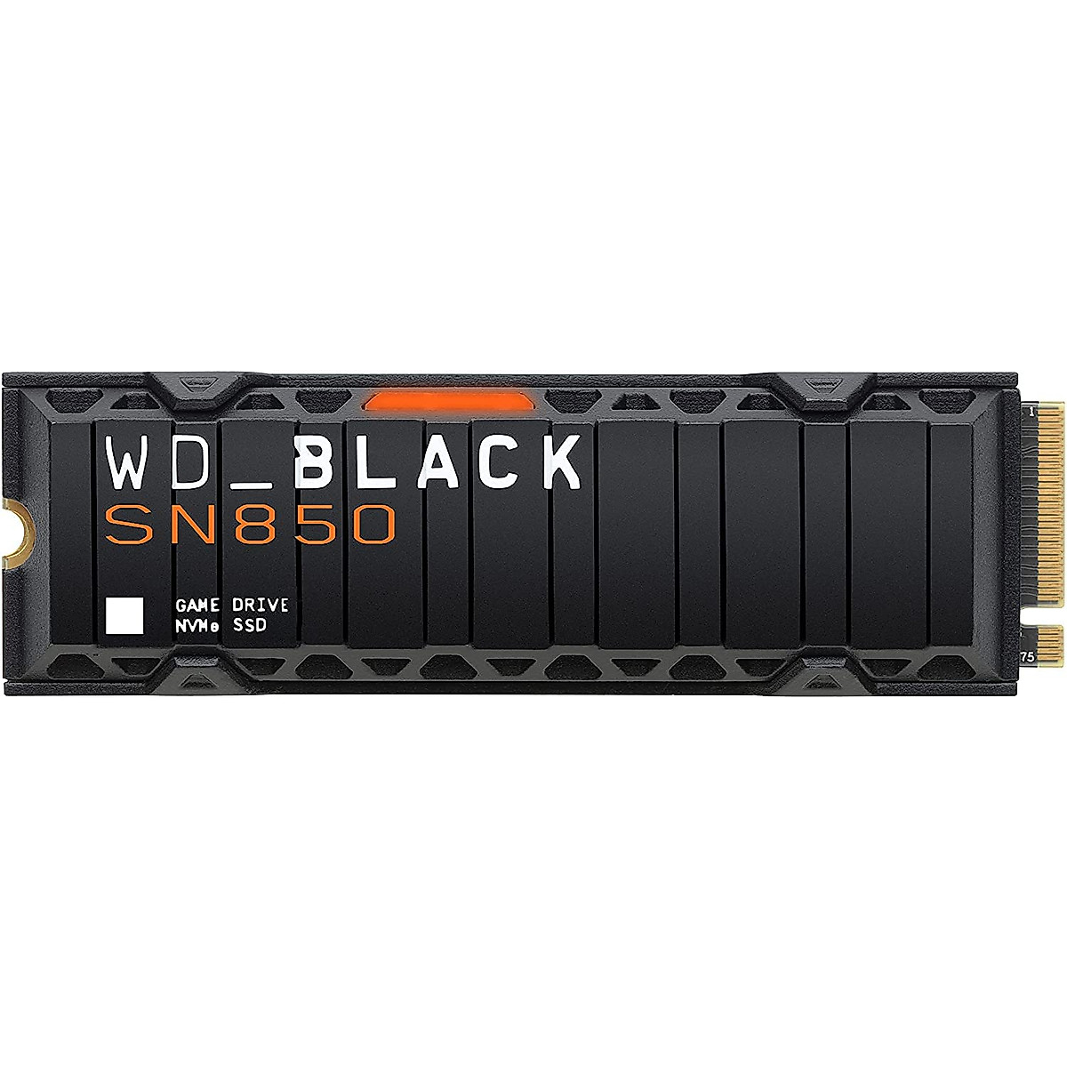 NC 2TB SN850 NVMe Internal Gaming SSD Solid State Drive with Heatsink - Works with Playstation 5, Gen4 PCIe, M.2 2280, Up to 7,000 MB/s - WDS200T1XHE