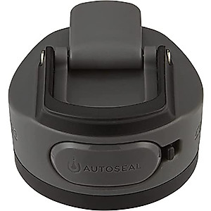 Contigo Cortland Chill 2.0 Stainless Steel Insulated Water Bottle, 24 oz, Licorice - Autoseal Spill-Proof Lid Great for On the Go - Keep Drinks Hot/Cold - Fits Most Cup Holders - Includes Carry Handle