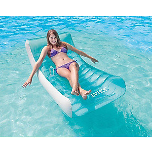 Intex Rockin' Inflatable Lounge, 74" X 39"